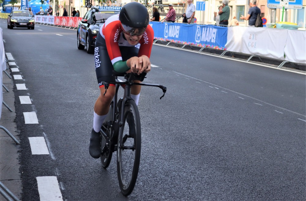 Daniela Campos 41.ª no contrarrelógio de elite do Campeonato do Mundo